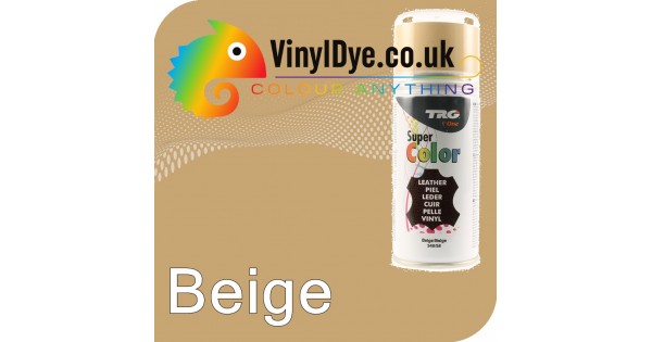TRG Beige Vinyl Dye Plastic Paint Aerosol 150ml